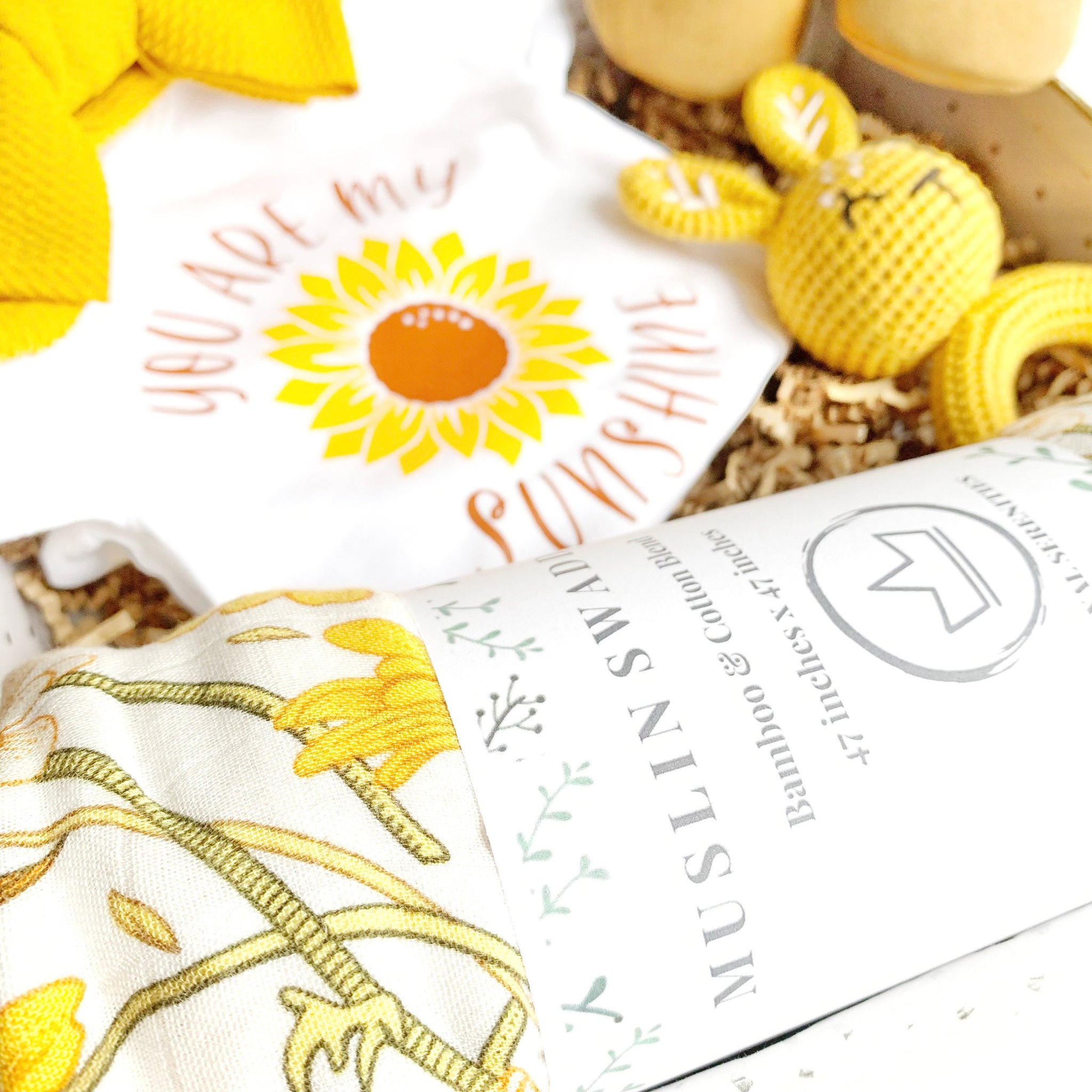 Sunshine Boho Woodland Baby Girl Gift Box